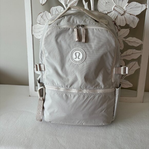 lululemon athletica | Bags | Lululemon New Crew Backpack Price Firm ...